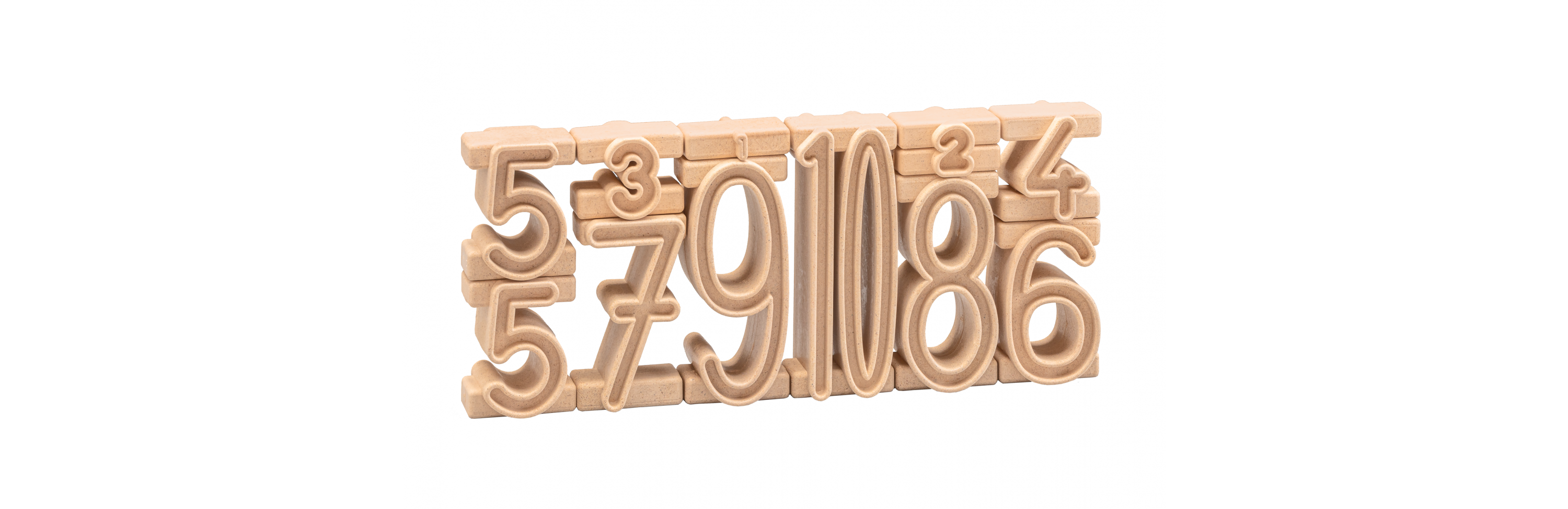 Tower Numbers number space of 100 (34 pcs) - Sustainable Education ...