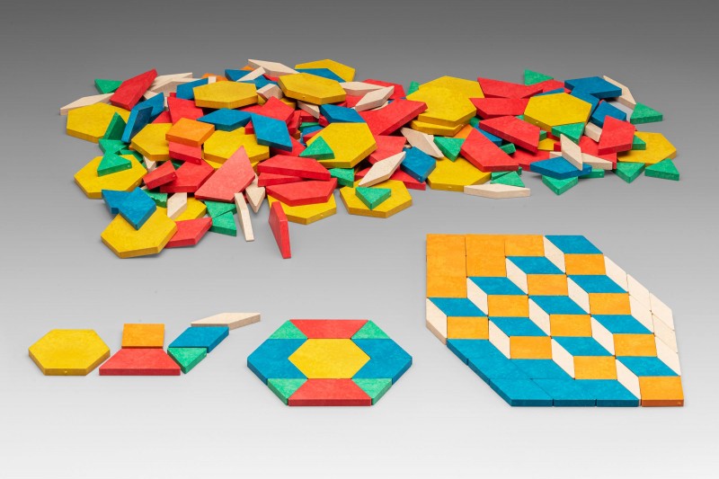 Pattern blocks (250 pcs) - Sustainable Education Resources