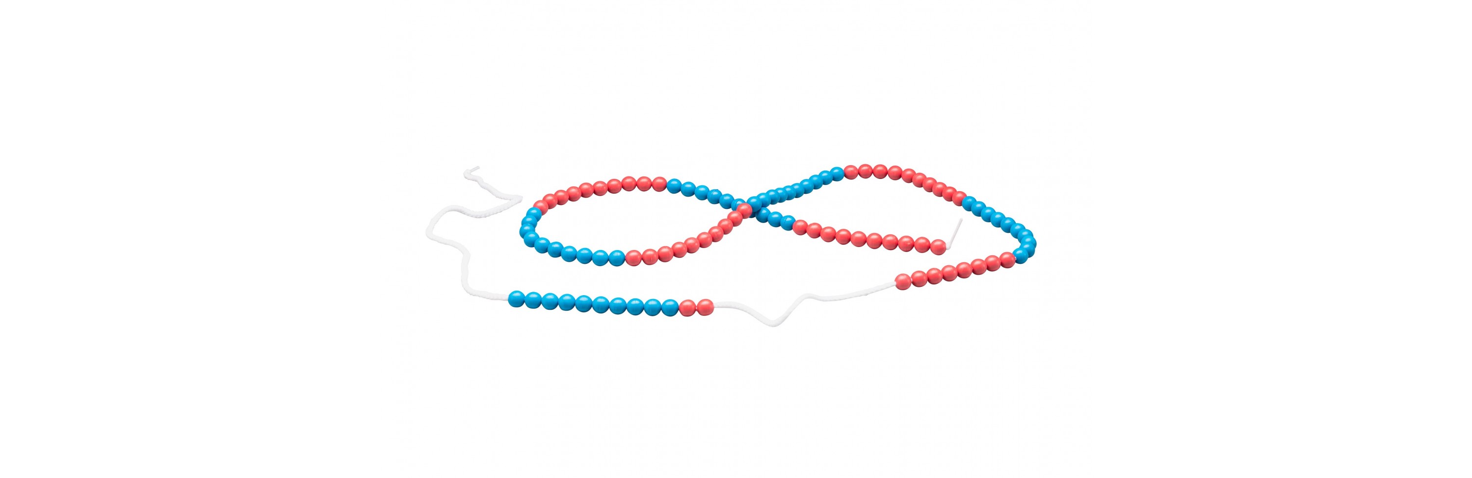 Arithmetic Bead String red/blue with 100 balls - Sustainable Education ...