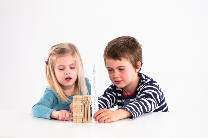 Tower Numbers number space of 100 (34 pcs) - Sustainable Education ...