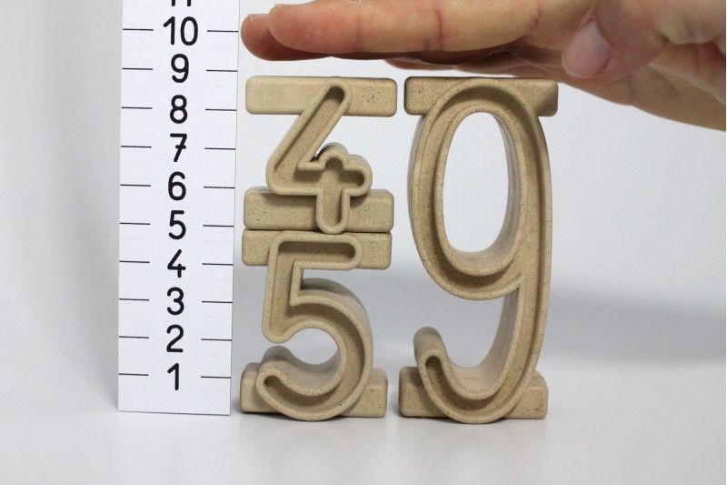 Tower Numbers number space of 100 (34 pcs) - Sustainable Education ...